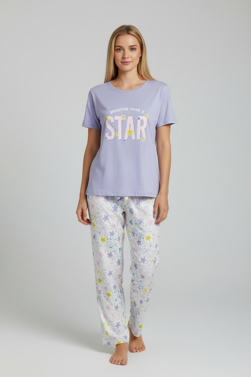 PIJAMA TOPS&BOTTOMS 20316 PIJAMA DAMA MC PANTALON – Almacenes Tepa